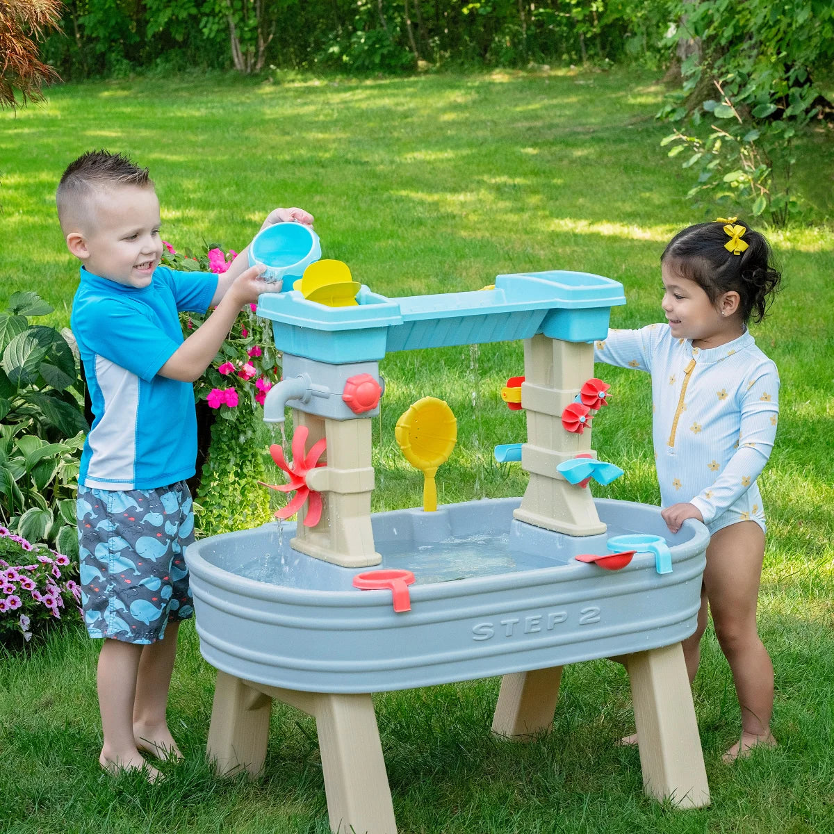 Step2 Rain Showers and Flow Water Table