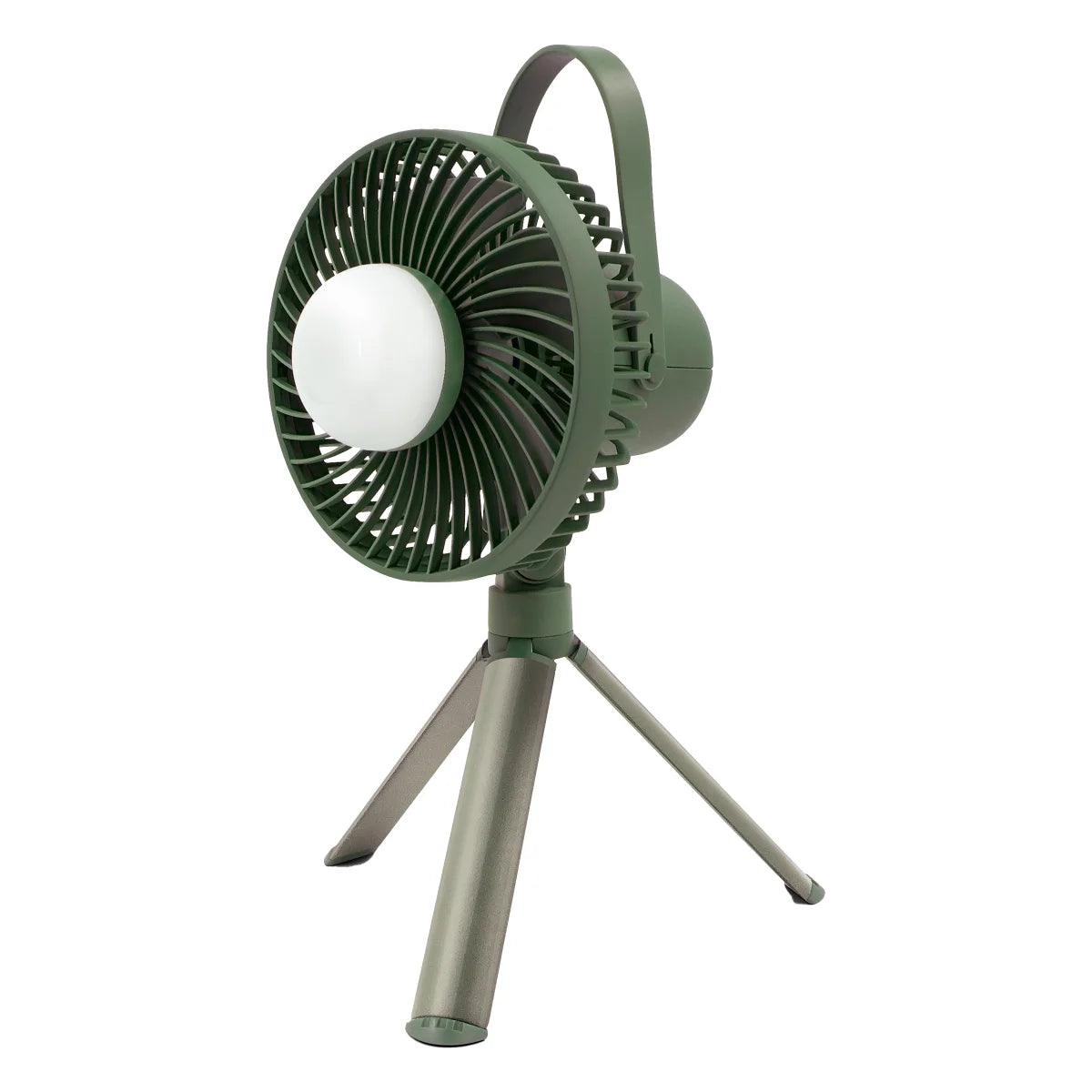 Camelion Rechargeable Camping Fan with LED Light