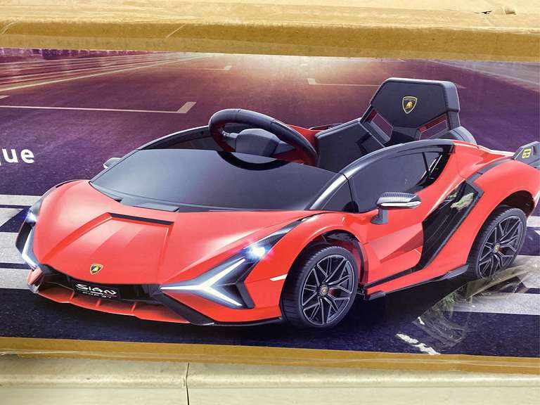 LAMBORGHINI SIAN RIDE ON CAR 12V BATTERY