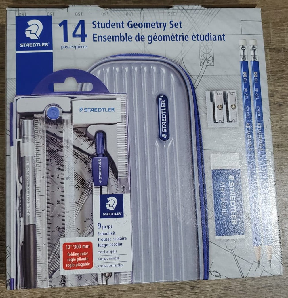 STAEDTLER STUDENT GEOMETRY SET