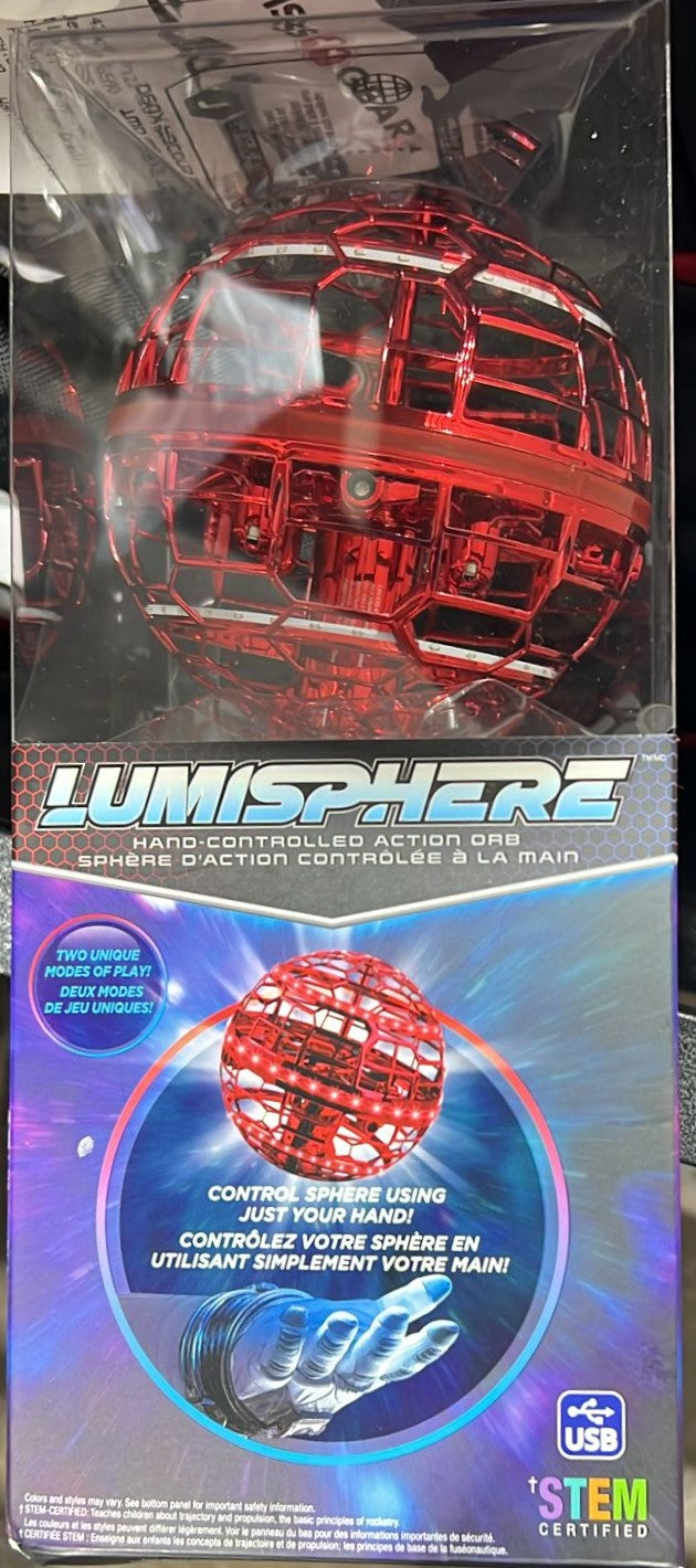 LUMISPHERE HAND CONTROLLED ACTION ORB