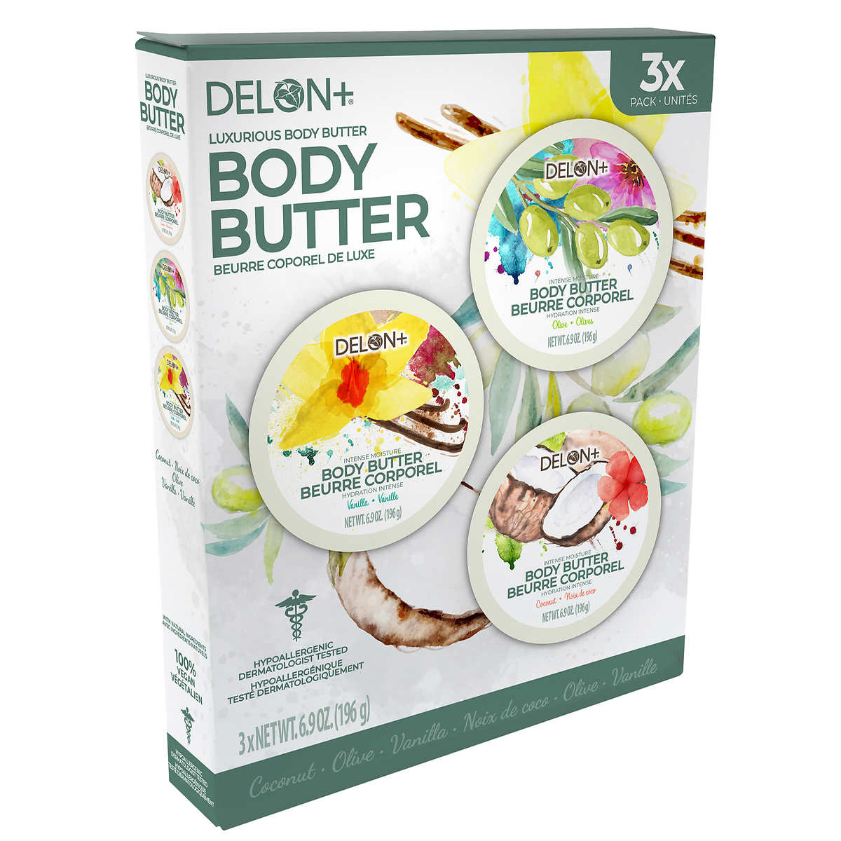 DELON BODY BUTTER 3 x 196 g