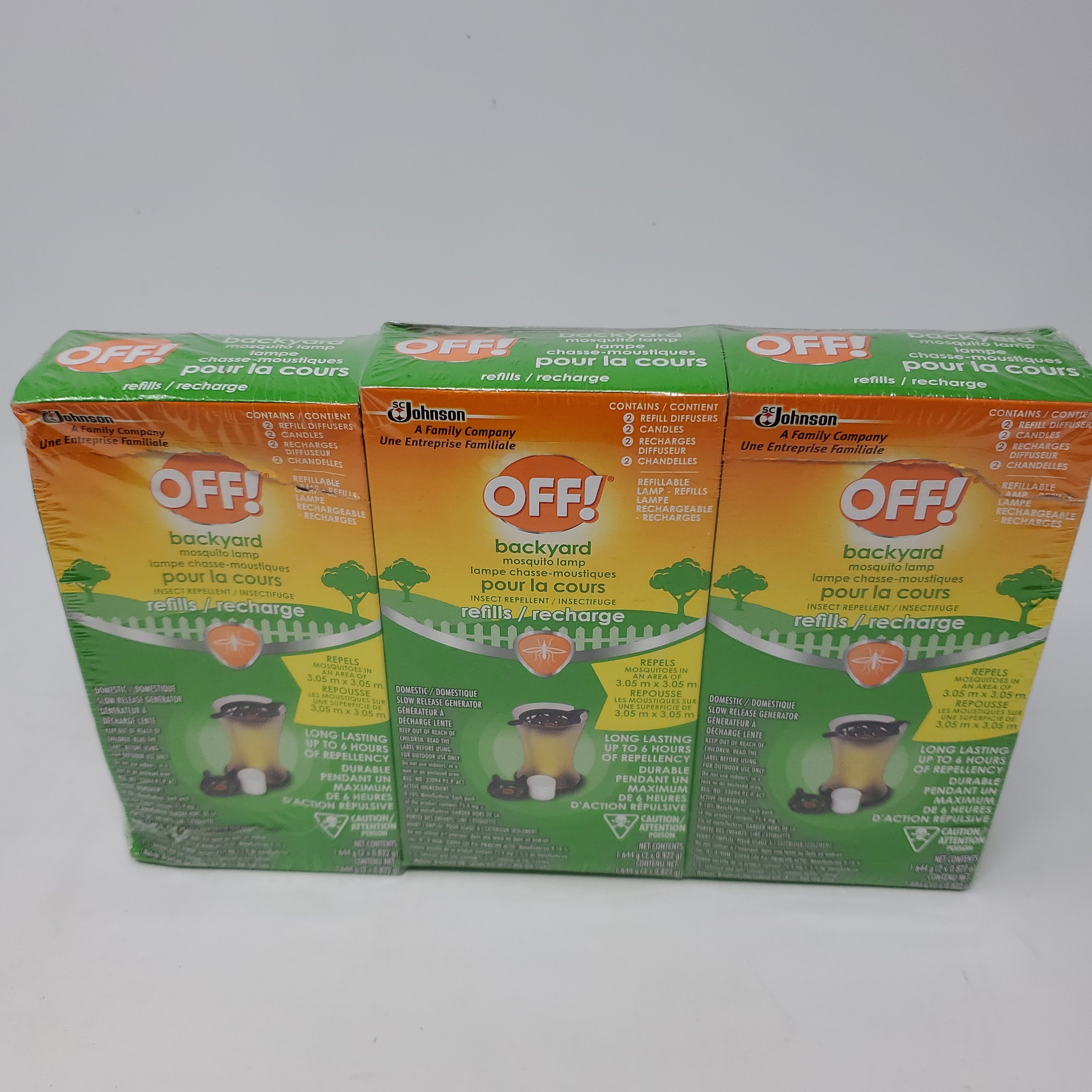 OFF! REFILLS 3 X 2 PACK